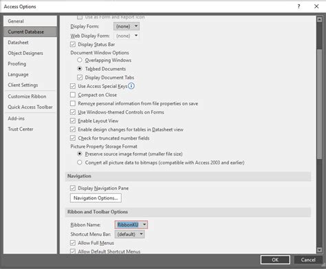 RumahAccess Com Membuat Menu Ribbon Dengan Image Buatan Sendiri
