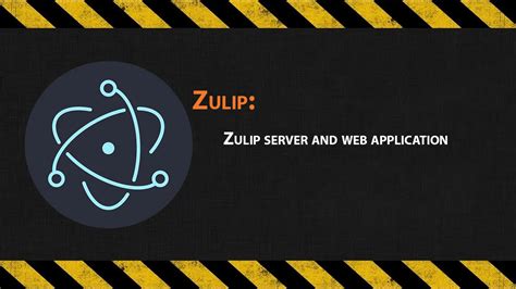 Zulip Server And Web Application