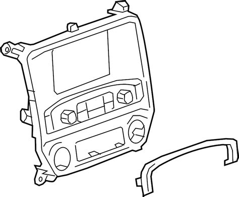 Chevrolet Silverado Radio Module Interface 84638207 Gm Parts Online