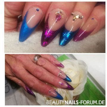 French Nägel Nageldesign