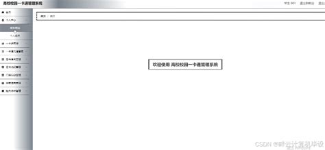 Nodejs毕设高校校园一卡通管理系统论文程序 Csdn博客