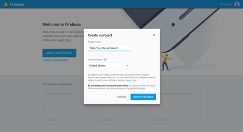 Setup Firebase For All Apps Initappz Documentation