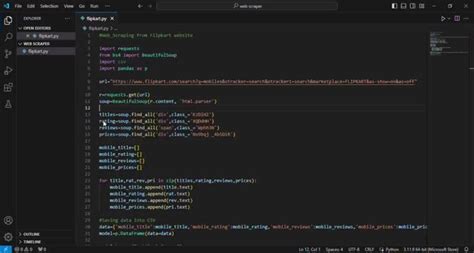 vijay varma on linkedin webscraping python datascience flipkart