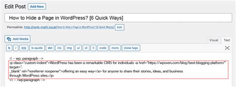 How To Indent Paragraphs In WordPress Website Quick Ways