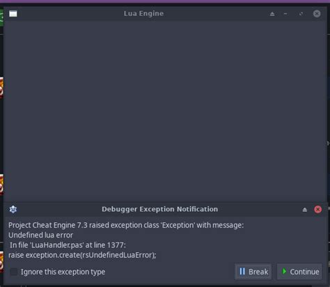 linux compatibility attempt progress · issue 1963 · cheat engine cheat engine · github