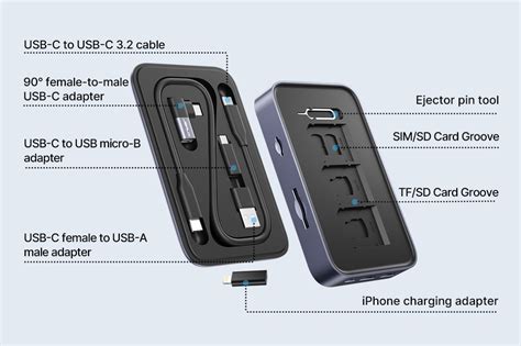 The Most Powerful USB C Hub Ever Made Support For Triple 4K Monitors 100W Charging SD Card