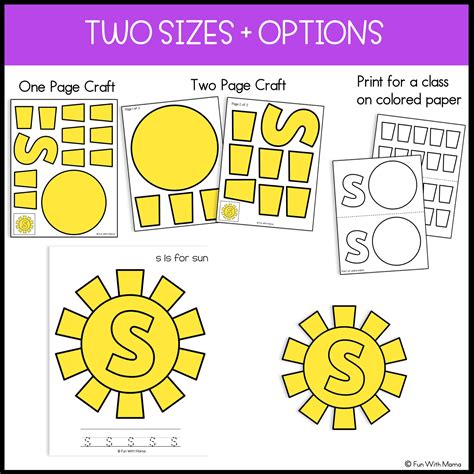 Letter S Craft Free Printable