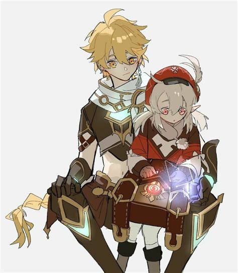 Diluc And Klee Fanart