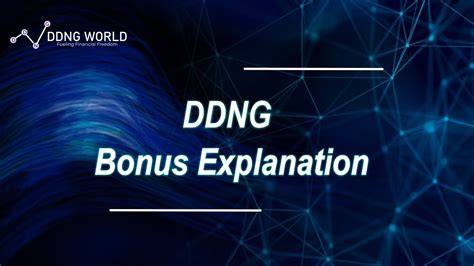Ddng World Ddng Bonus Explanation Video Language English Youtube