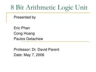 PPT Arithmetic Logic Unit ALU PowerPoint Presentation Free Download ID 3939371