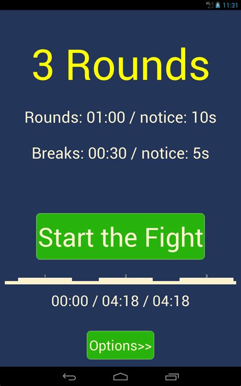Boxing Itimer App On The Amazon Appstore