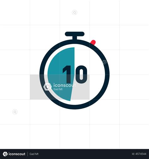 20 Seconds Timer Stop Watch Animated Icon Download In Json Lottie Or