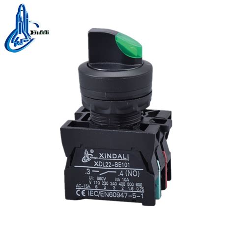 Xdl22 Ek2365 Plastic Waterproof Spring Return Push Button Position