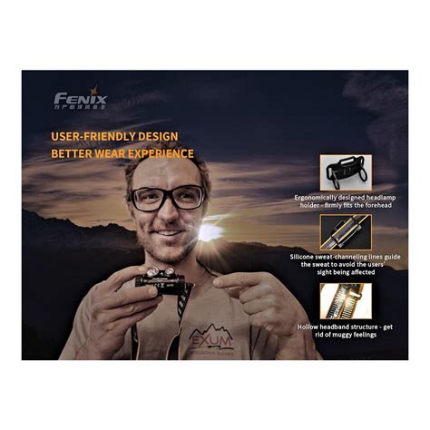 Fenix HM65R Headlamp - 1400 Lumens in Black