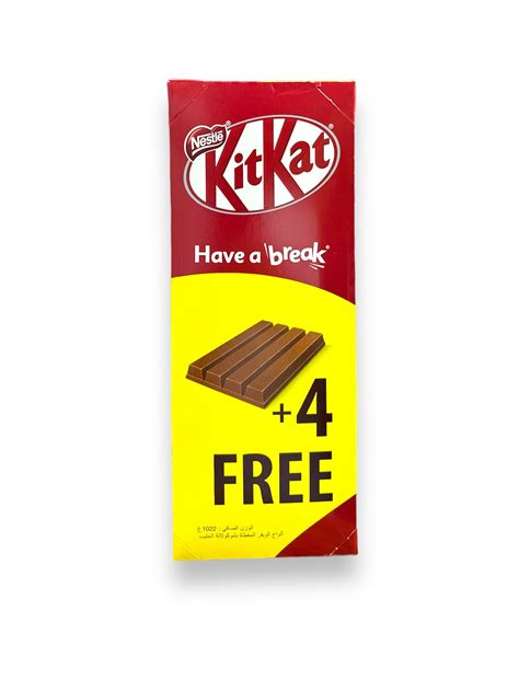 كيت كات كبير أربع اصابع علبة 24 4 حبة