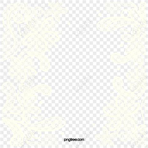 손으로 그린 웨딩 레이스 꽃 일러스트 잎 선 테두리 나비혼례무늬 Png 일러스트 무료 다운로드 Lovepik