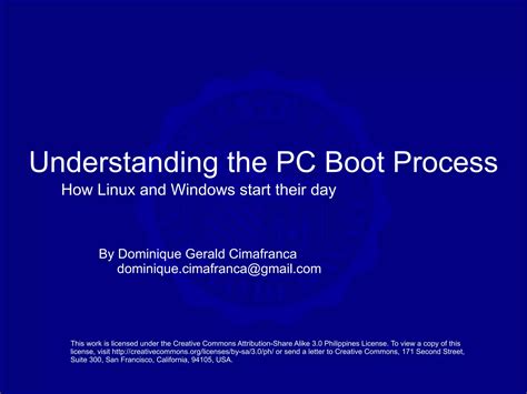 Understanding The Boot Process PDF