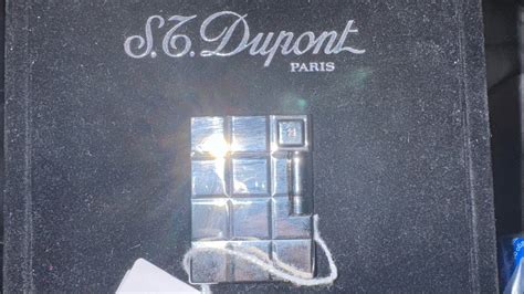 فندک دانهیل رولاگاس توضیحات فندک مدت طولانی استفاده نشده در نتیجه سنگ