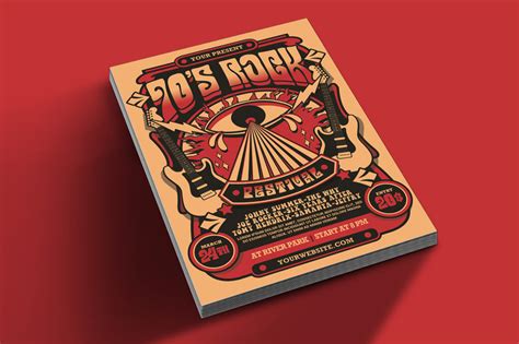 Retro 70s Rock Music Festival 305958 Templatemonster