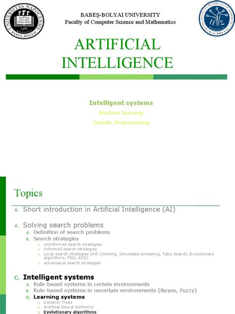 an introduction to intelligent systems through genetic programming