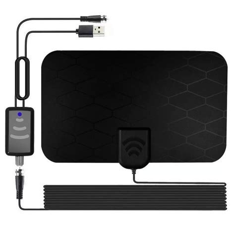 антена для телевизора комнатная цифровая с усилителем 360 градусовuhf ТВ приставка усилитель