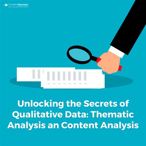 Unlocking The Secrets Of Qualitative Data Thematic Analysis And