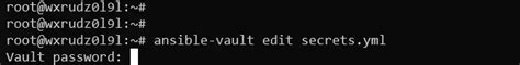 how to protect sensitive data with ansible vault ★ vsys tutorials