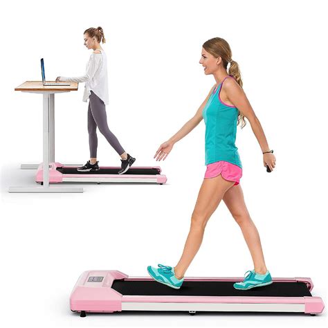 Superfit 0 6 3 8mph Walking Pad Under Desk Treadmill With Remote