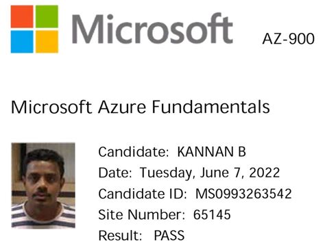 Kannan Babu On Linkedin Azurefundamentals Microsoftazure Cloudcertification Hcltech Az900…