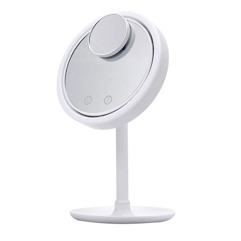 Настільне дзеркало з підсвіткою та вентилятором Beauty Breeze Mirror Дзеркало для макіяжу зі