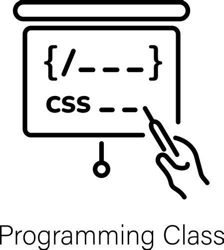 Css Programming Royalty Free Vector Image VectorStock
