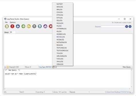IIS Log 分析工具 Log Paser Studio教學
