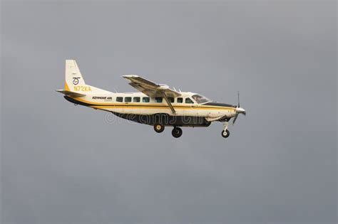 Kenmore Air Express Cessna Single Engine Plane Landing Editorial Photo Image Of Caravan