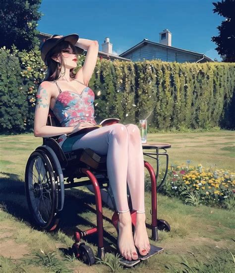 Ai Wheelchair Girl Img2img Test 13 By Alsksjdjfhg On Deviantart