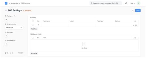 allow adding custom fields in pos · issue 3132 · frappe erpnext · github