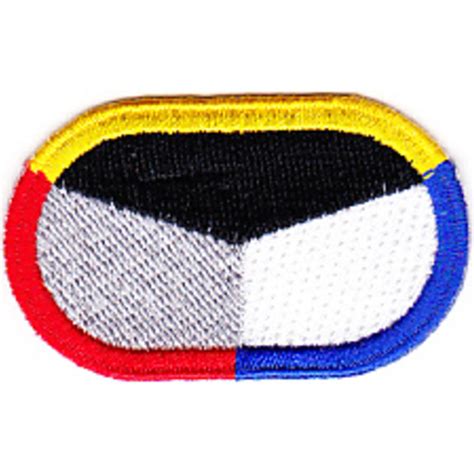 18th Psychological Airbrone Operations Cammand Patch Oval