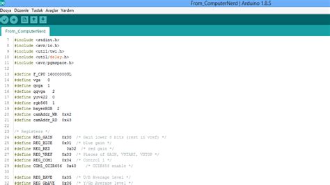Arduino Ov7670 Kamera