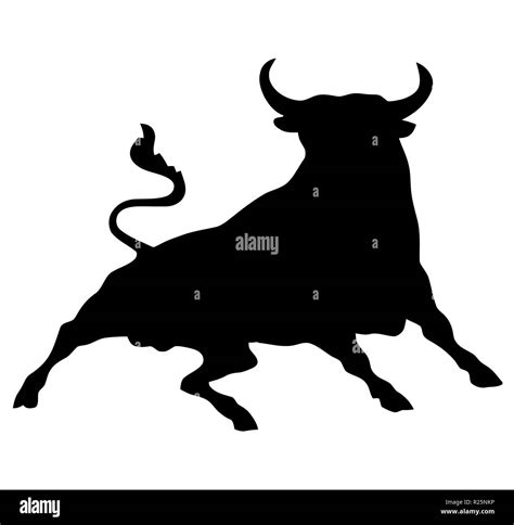 Spanish Bull Silhouette Png