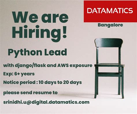 Srinidhi U On Linkedin Datamatics Hiringnow Hiringimmediately
