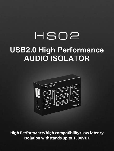 Topping Hs02 Usb2 0 High Performance High Compatibility Low Latency Au