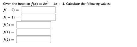 Answered Calculate The Following Values Bartleby