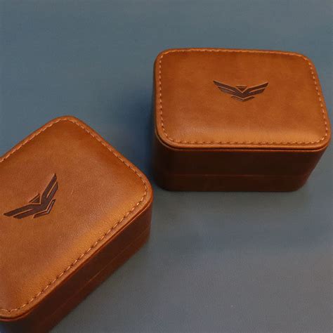 1pcs Retro Earphone Case Pu Leather Storage Box Portable Earbus Data