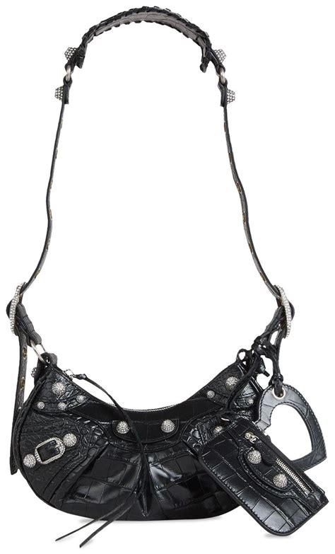 Buy Balenciaga Xs Le Cagole Shoulder Bag Black 671309 23ejy 1000 Goat