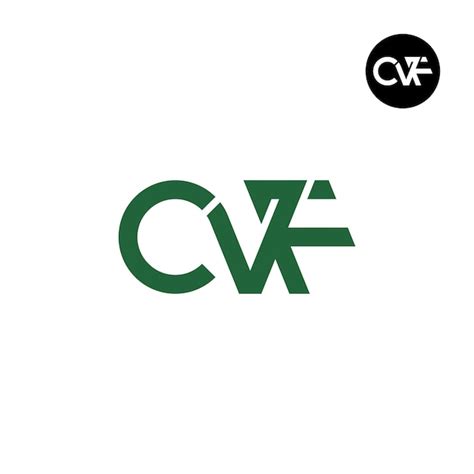 Premium Vector Letter Cvf Monogram Logo Design
