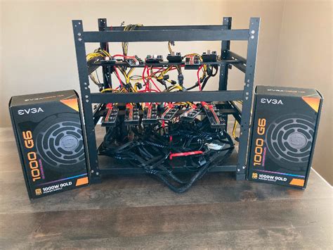 Nvidia 12 Gpu Mining Rig 10 Year Warranty On Psu Desktop