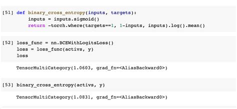 Different Results When Running Binary Cross Entropy And The BCEWithLogitsLoss Part 1 2020