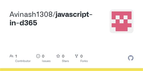 Github Avinash1308 Javascript In D365