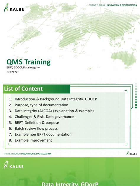 module brft gdocp and data integrity 18 oct 2022 pdf data packaging and labeling