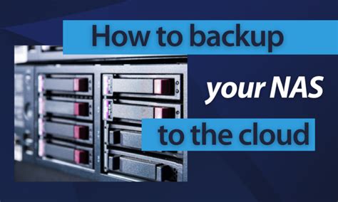 How To Backup A NAS Device In Synology Cloud Backup