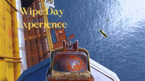 Wipe Day Experience Rust Console YouTube